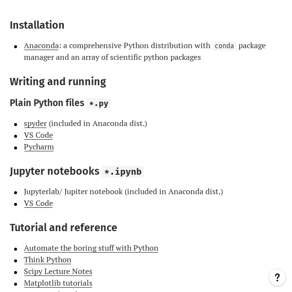 Python tutorials - Nextjournal Python tutorials - Nextjournal