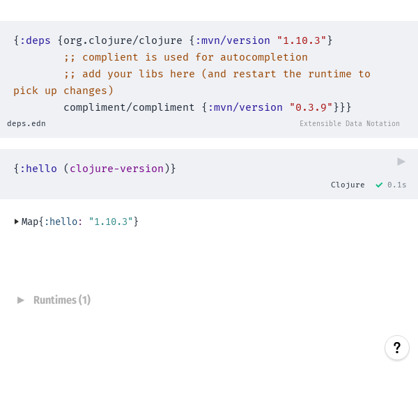 Clojure - Nextjournal Clojure - Nextjournal