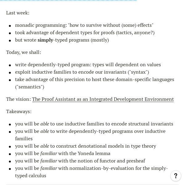 Indexed functional programming - Nextjournal