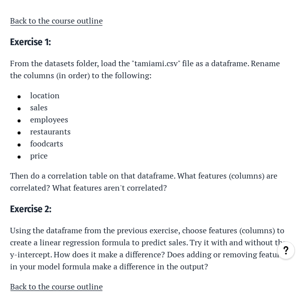 Module 6 - Practice - Correlation and Models - Nextjournal Module 6 - Practice - Correlation and Models - Nextjournal